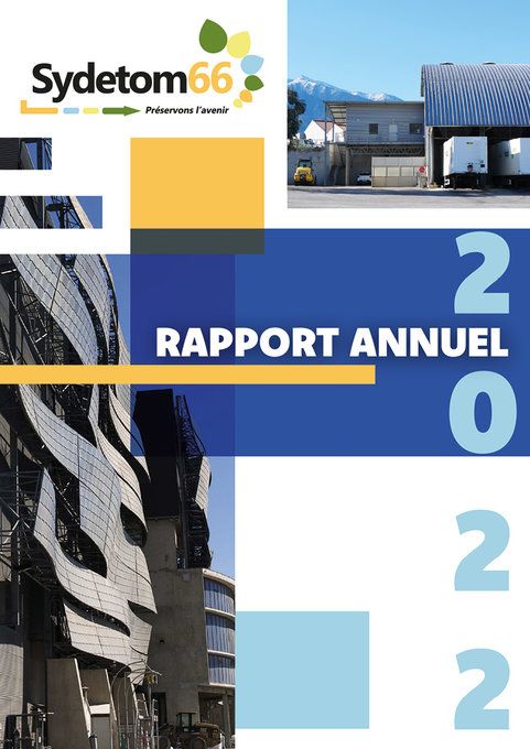 RAPPORT ANNUEL 2022 DU SYDETOM66 | Sydetom66.fr